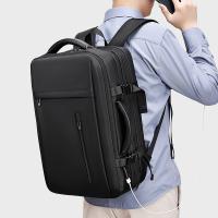 China New Multifunction large capacity usb raincoat backpack business travel laptop backpack bag men for sale