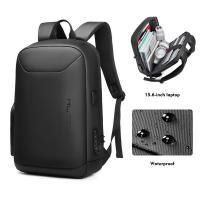 China Factory new wholesale business usb men custom logo mochila waterproof school bags anti theft laptop backpack for sale