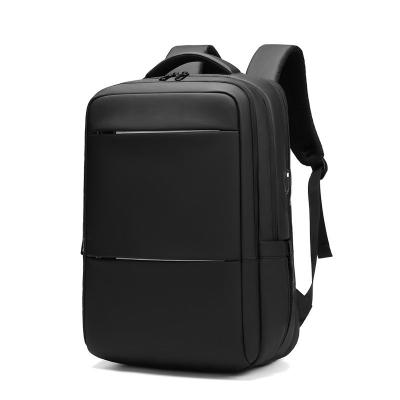 China Factory selling custom logo men's waterproof business travel 15.6-inch laptop Backpack for sale