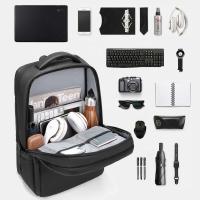 China Factory selling custom logo men's waterproof business travel 15.6-inch laptop Backpack for sale