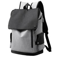China High quality fashion waterproof USB trend men's school bags Laptop Backpack for sale
