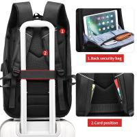 China High quality products men's waterproof 17 inch Laptop Backpack Travel Business Backpack for sale
