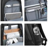 China High quality products customized logo waterproof black Laptop Backpack men business Backpack for sale