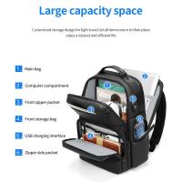 China High grade gift custom logo men's outdoor waterproof laptop bag business Backpack for sale