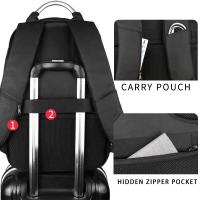 China New custom logo large capacity anti theft laptop bag waterproof bag with USB interface business travel Backpack for sale