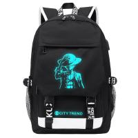 China Factory wholesale OEM custom men trendy waterproof luminous school bags Laptop Backpack for sale