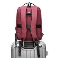 China High quality wholesale custom logo men red school bagpack waterproof business Laptop Backpack for sale