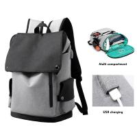 China Factory wholesale high quality fashion waterproof USB trend mens school bags Laptop Backpack for sale