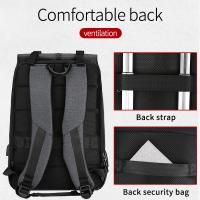 China Factory hot sale OEM custom logo men school waterproof business bag travel USB Laptop Backpack for sale