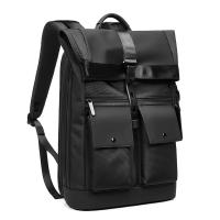 China 1680D Polyester College Sports Waterproof Business Backpack Solid Color for sale
