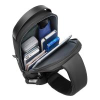 China Factory new design hot sell bulk travel shoulder Chest bag korean crossbody custom men sling bag for sale