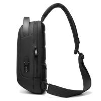 China Factory new design hot sell bulk travel shoulder Chest bag korean crossbody custom men sling bag for sale