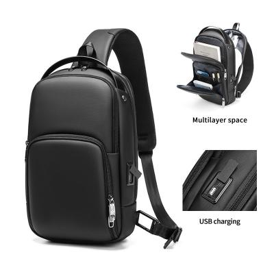 China High quality printed logo new casual Shoulder Sling Crossbody Bag Custom logo Travel Men's Chest Bags for sale