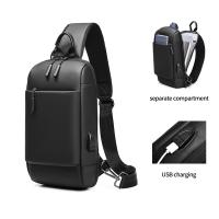 China Factory Wholesale new design travel shoulder bag korean crossbody custom chest men sling bag for sale