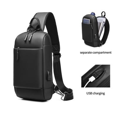 China Factory Wholesale new design travel shoulder bag korean crossbody custom chest men sling bag for sale