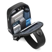 China New custom logo Shoulder bag multifunctional waterproof anti theft chest bag men sling bag for sale