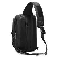 China Hot selling custom logo waterproof men fashion shoulder chest crossbody sling bag for men messenger bags for sale