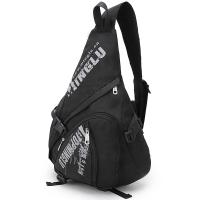 China Factory wholesale student fashion USB charging custom messenger bag waterproof bicycle sports Sling chest bag men for sale