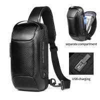 China Factory wholesale anti theft waterproof custom men fashion shoulder chest crossbody sling bag for men for sale