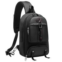 China Factory wholesale large capacity shoulder bag multi functional travel sling bag men's Crossbody chest bag for sale