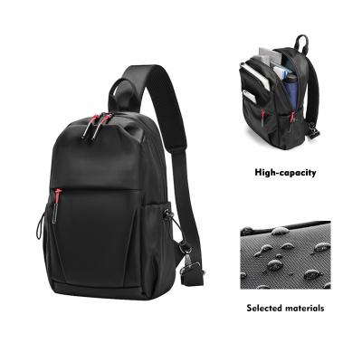 China Hot sell wholesale fashion men custom waterproof shoulder bag crossbody chest sling bag for sale