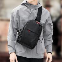 China Outdoor Travel Multifunctional Men's Chest Bag Small Waterproof Sling Bags Single Shoulder Crossbody Bag for Men for sale