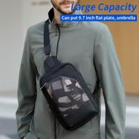 China New camouflage trend fashionable one shoulder sling bag outdoor waterproof men's crossbody chest bag for sale