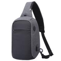 China Factory wholesale men travel anti theft Korean style crossbody waterproof mens customized sling bag for sale