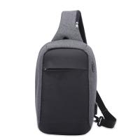 China Factory wholesale men travel anti theft Korean style crossbody waterproof mens customized sling bag for sale