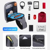 China Factory wholesale men travel anti theft Korean style crossbody waterproof mens customized sling bag for sale