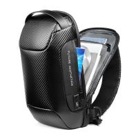 China OEM/ODM Carbon Fiber Streamline Anti Theft Sling Bag Rainproof for sale