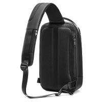 China Solid Color Outdoor Travel Mens Sling Bag Multi Pocket Design Easy To Carry for sale