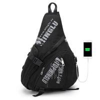 China All Seasons Triangle Sling Bag Fashion Sports Student Sling Bag Rainproof for sale