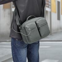 China Safe Casual Mens Sling Bag 20cm Height Large Capacity Easy To Take for sale