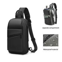 China Water Retardant Luxury Mens Sling Bag For Travel Korean Style Eco Friendly for sale