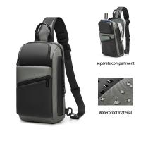 China Casual Mens Sling Bag Single Shoulder Crossbody Bag Collapsible for sale