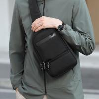 China OEM ODM Lightweight Waterproof Crossbody Bag Mens Sling Backpack With Usb Port for sale