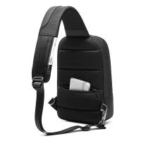 China OEM ODM Lightweight Waterproof Crossbody Bag Mens Sling Backpack With Usb Port for sale
