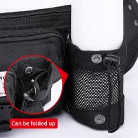 China Leisure Style Men'S Outdoor Waterproof Waist Bag Length 27cm Lightweight for sale