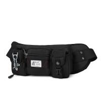 China Outdoor Oxford Waterproof Waist Bag Tool Kit Black Mens Bumbag Multifunctional for sale