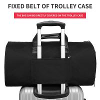 China Wholesale Multifunction Waterproof men business Travel Duffle Custom logo Foldable Suit Cover Garment Bag for sale