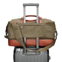 China Water Retardant Vintage Extra Large Canvas Duffle Bag OEM/ODM for sale