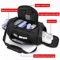 China Large Capacity Folding Travel Duffle Bag Dirt Resistant Multi Functional for sale