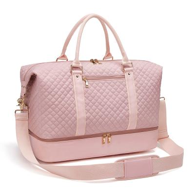 China Fashionable Large Capacity  Womens Weekender Bags Suit Duffle Bag for sale