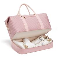 China Fashionable Large Capacity  Womens Weekender Bags Suit Duffle Bag for sale