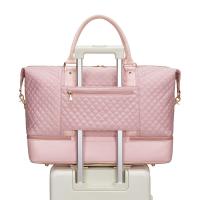 China Fashionable Large Capacity  Womens Weekender Bags Suit Duffle Bag for sale