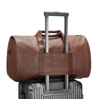 China OEM Rolling Garment Male Travel Duffle Bag With Trolley Sleeve Multipurpose for sale
