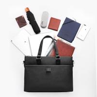 China Fashionable Ladies Briefcase Work Bag 14 Inch Laptop Briefcase Anti Scratch for sale