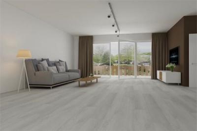 China 4.5mm Wood Texture Waterproof SPC Flooring Living Room No Grout for sale