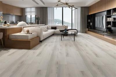 China Luxury Plastic Waterproof Spc Flooring 4mm 4.5mm  IXPE  Backing for sale